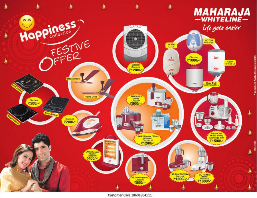 Festival Proposal With Grand Discounts On Maharaja Whiteline SAGMart Festival Proposal With Grand Discounts On Maharaja Whiteline SAGMart