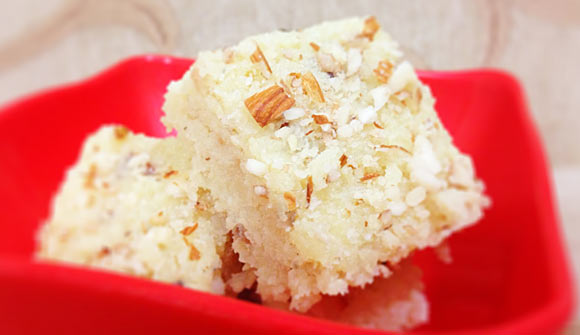 Coconut Barfi Nariyal Barfi A Step By Step Recipe Of This Perfect